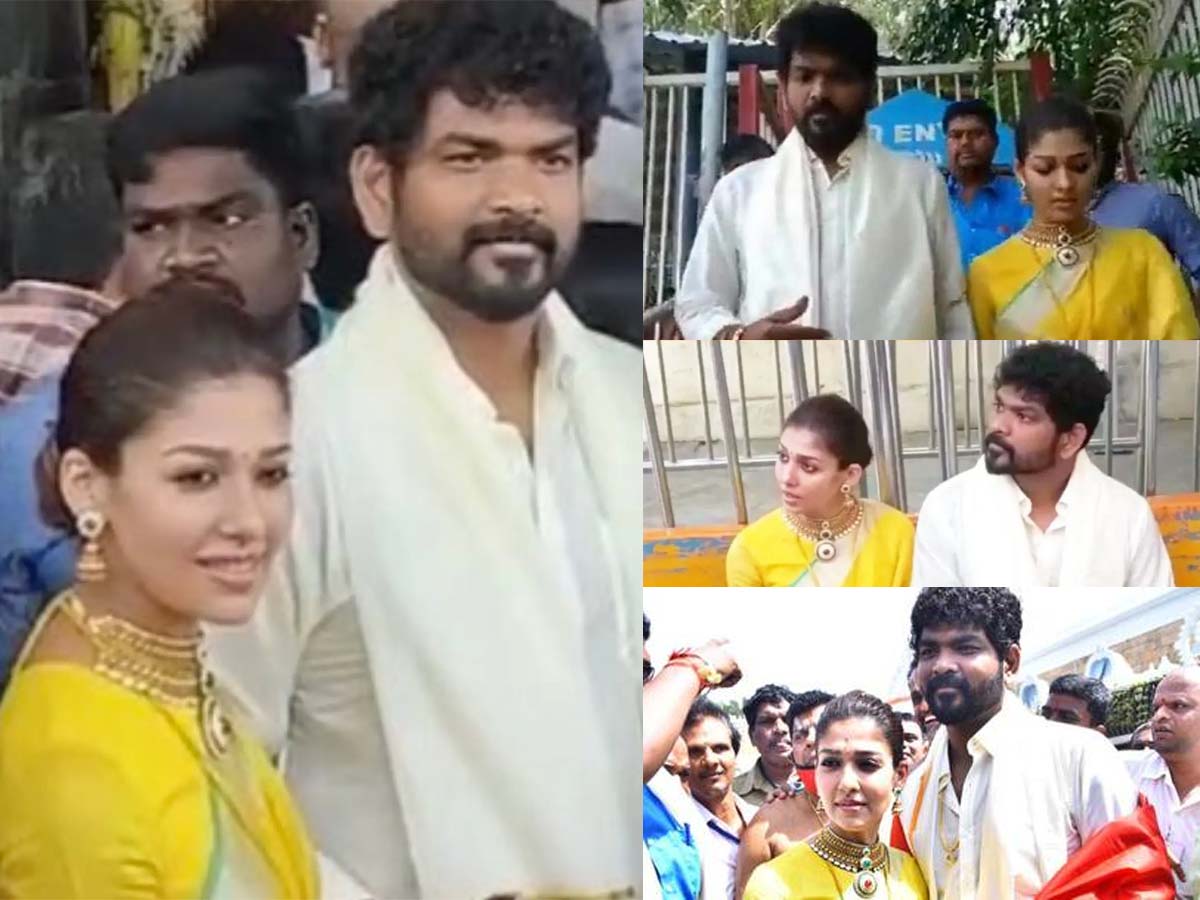 Newly wed Vignesh Shivan, Nayanthara offers prayers at Tirupathi - JSWTV.TV