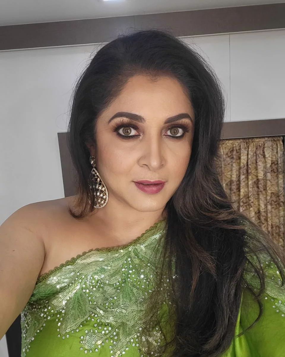 Ramya Krishna glam in green - JSWTV.TV