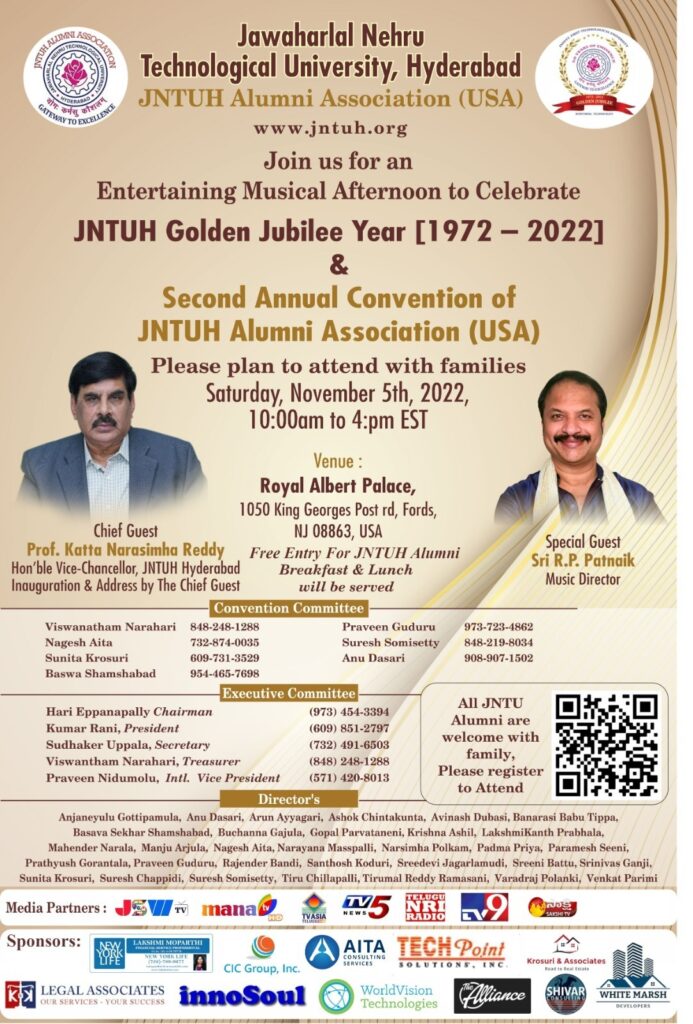 JNTU Hyderabad Golden Jubilee Year celebrations at NJ - JSWTV.TV