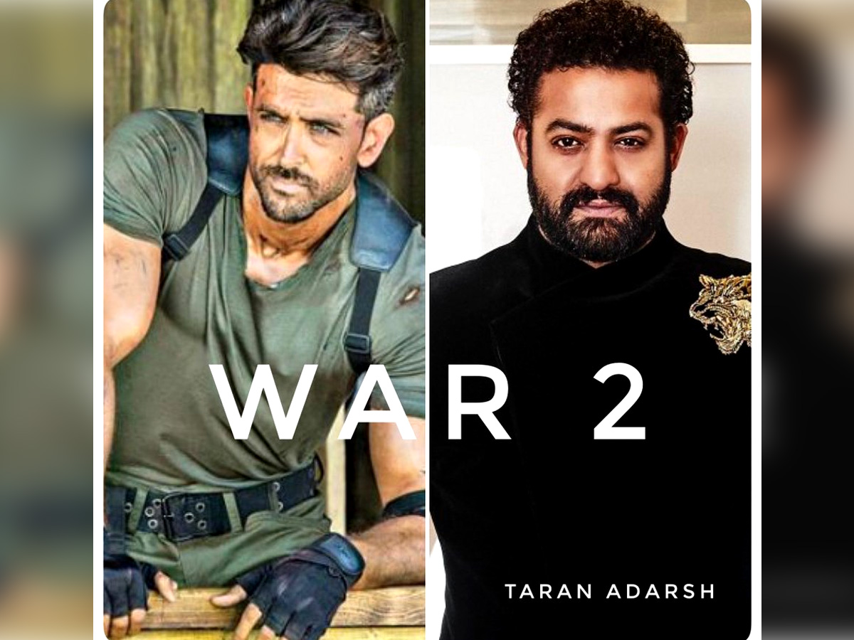 Official: Jr. NTR and Hrithik Roshan to share screenspace in War 2; YRF spy universe - JSWTV.TV