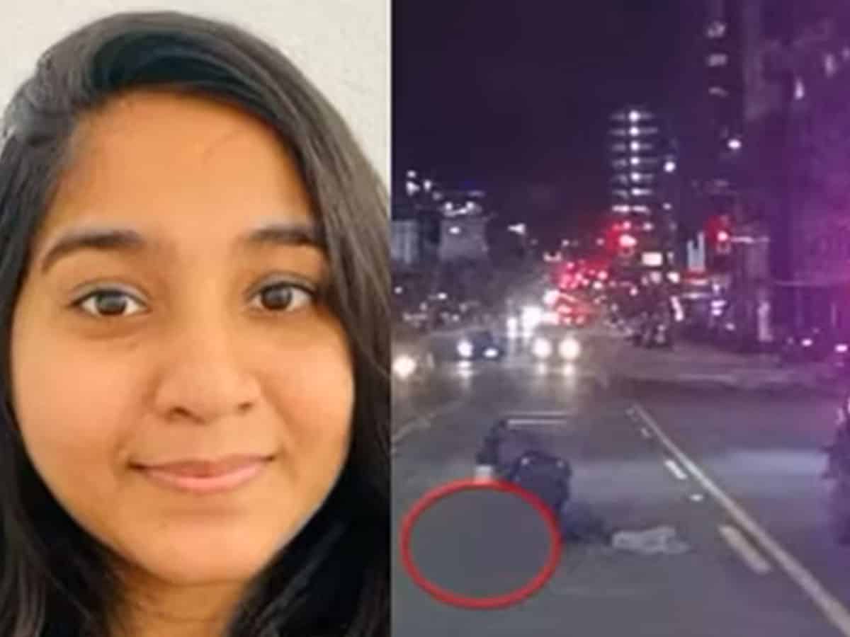 US: Officer laughs on the death of Telugu girl Jaahnavi Kandula killed ...