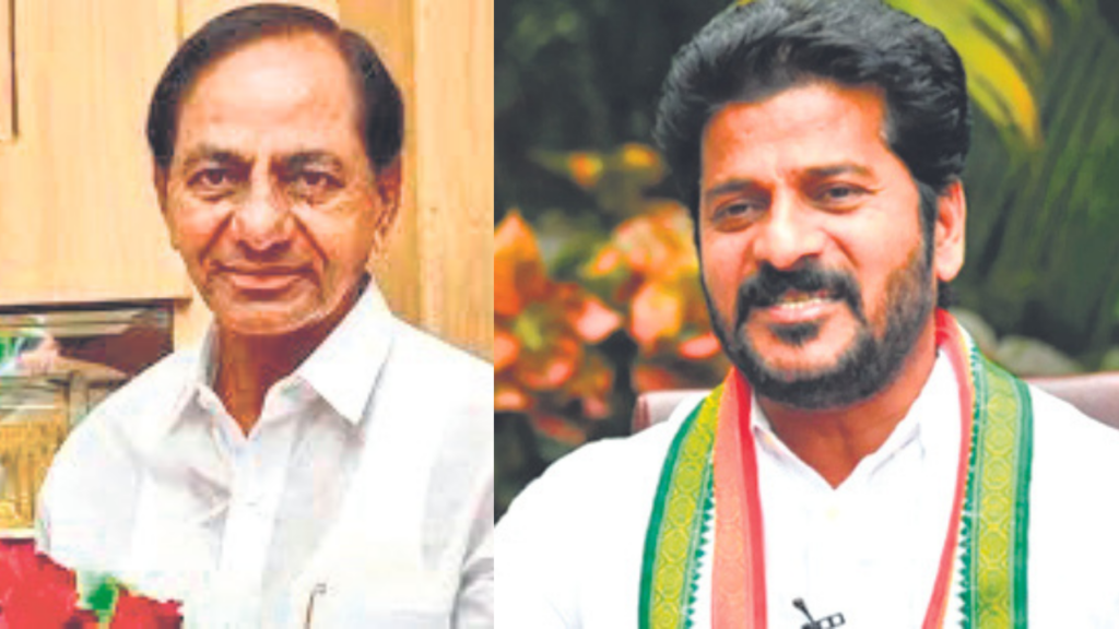 Shocking: KCR in third place, Revanth in second place at Kamareddy ...