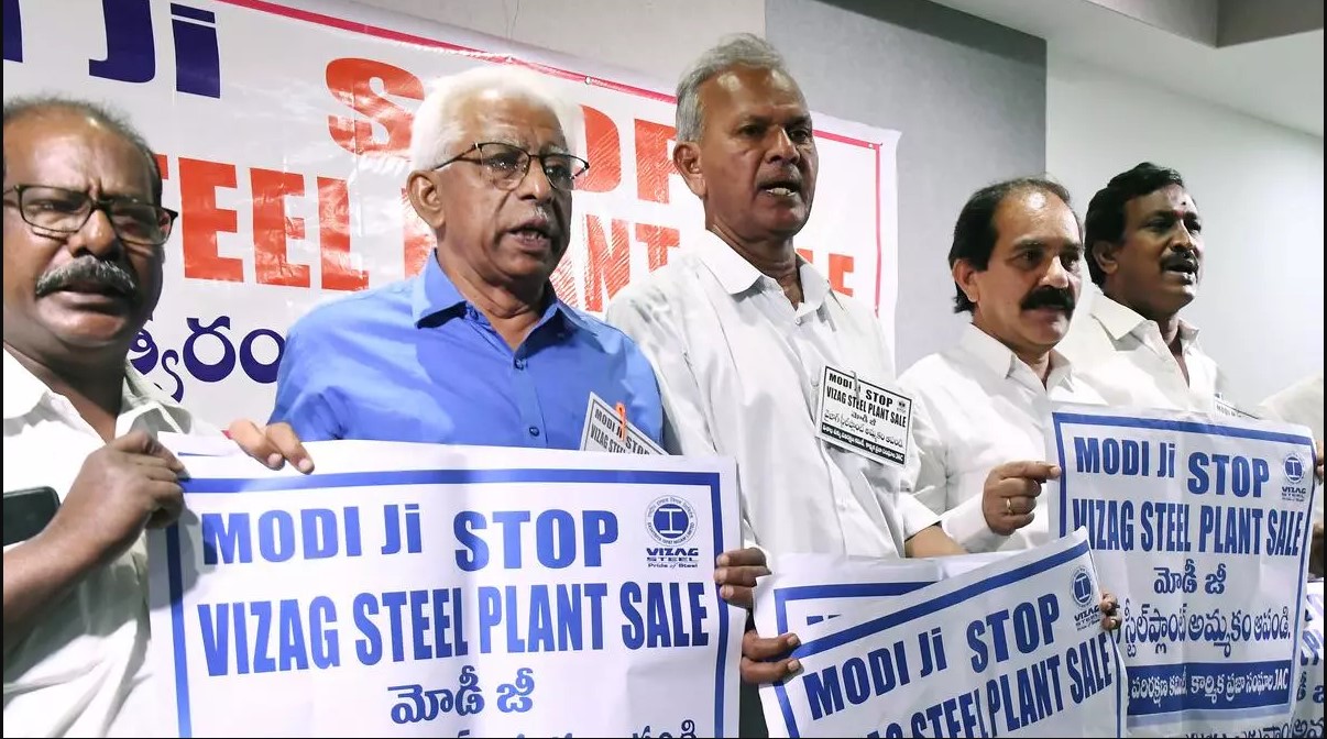 Do Visakha Steel Plant workers support the 'TDP-BJP-JSP' Alliance in ...