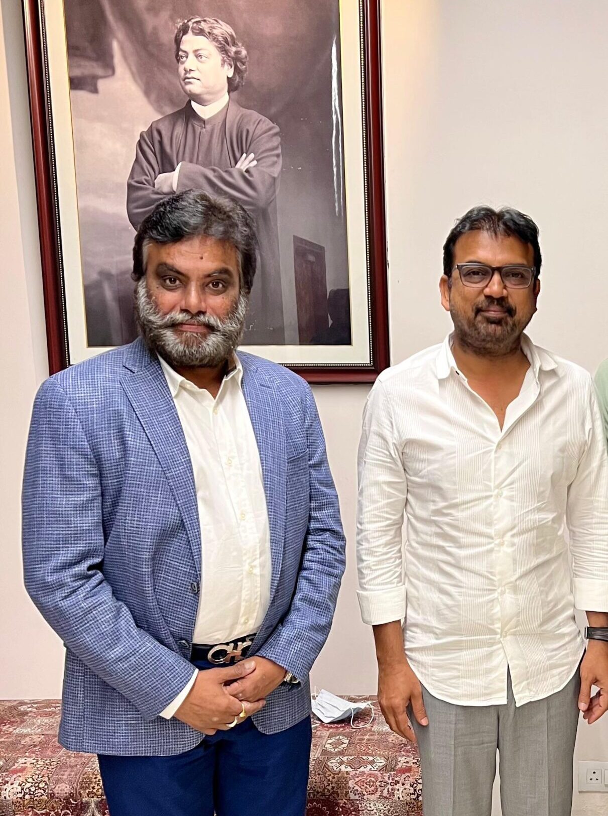 Devara director Koratala Siva and UBlood app founder Dr. Jai meet post ...