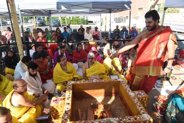 Chandi Yagam performed at Sri Shiva Vishnu Temple in New Jersey - JSWTV.TV